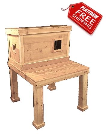 XL Cat Platform Table- LONG legs