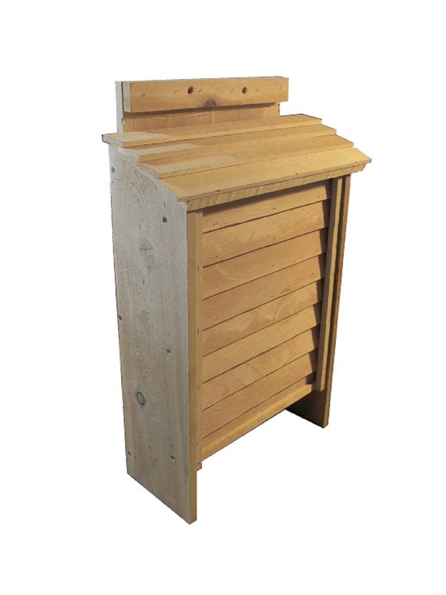 JUMBO BAT HOUSE -Cedar Slat Roof
