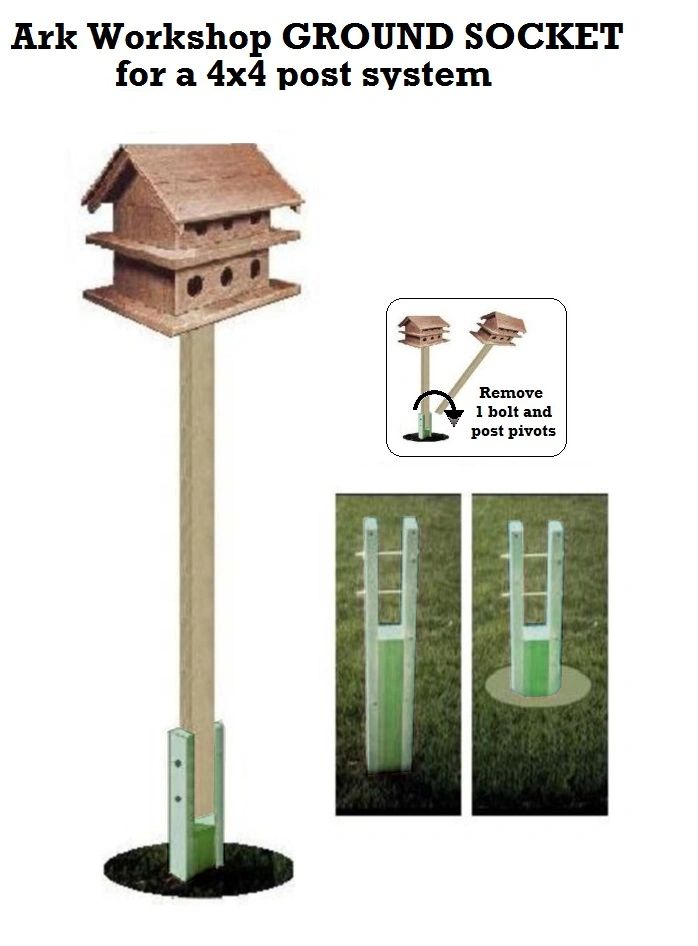 The Ark Workshop GROUND SOCKET SWIVEL-SYSTEM