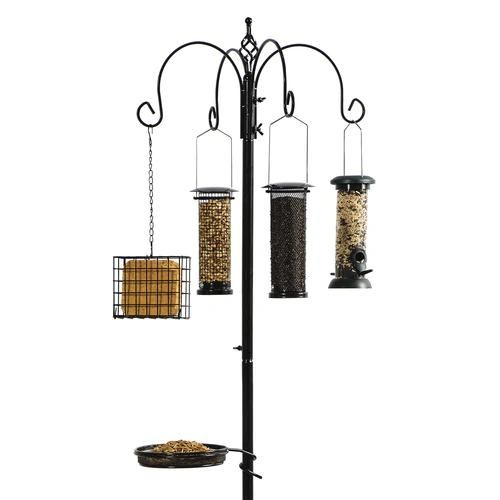 Deluxe Bird Feeder Buffet Multi-Bird Feeding Station