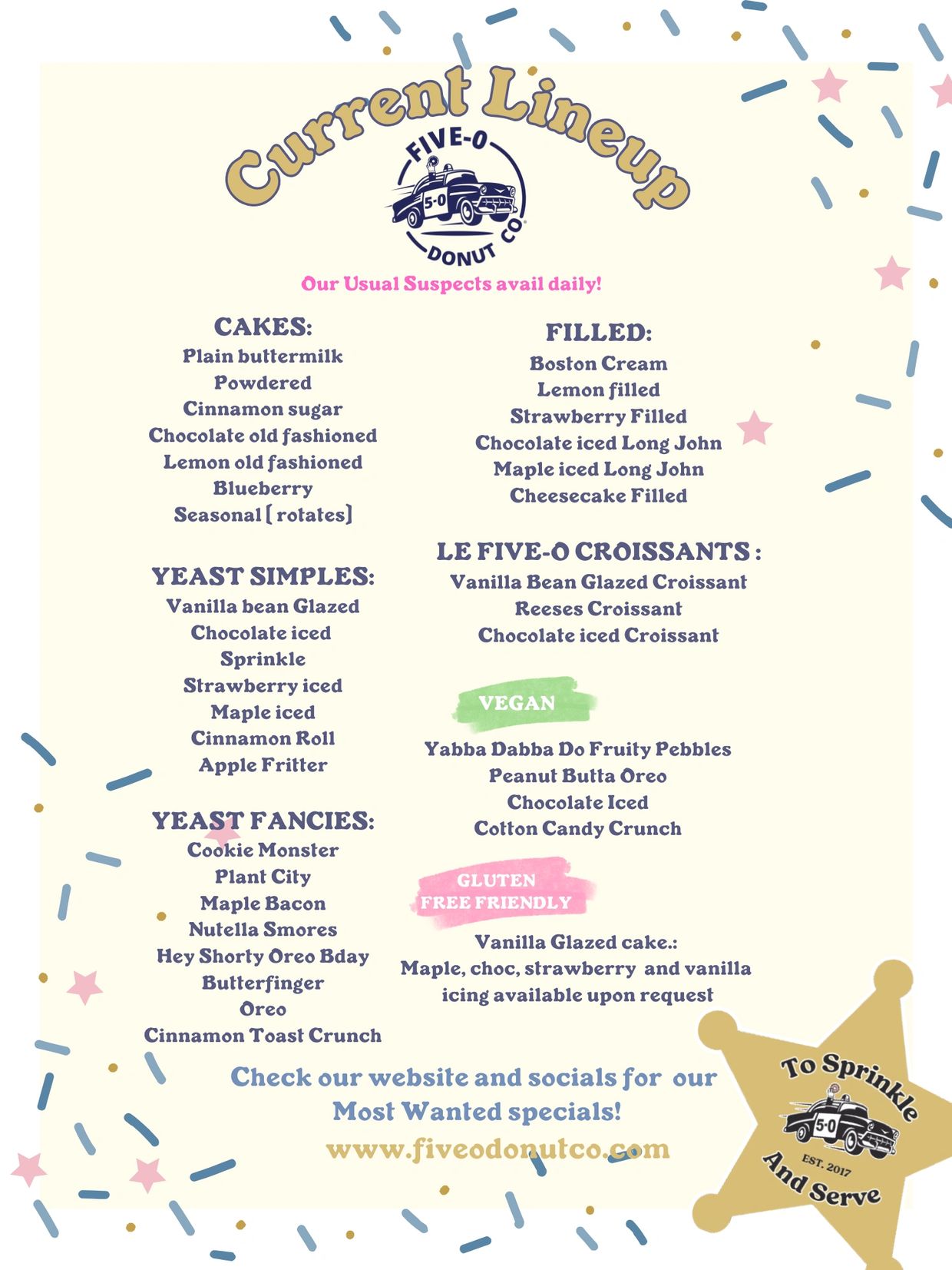 Five-O Donuts - Best Donut Shop Near Me