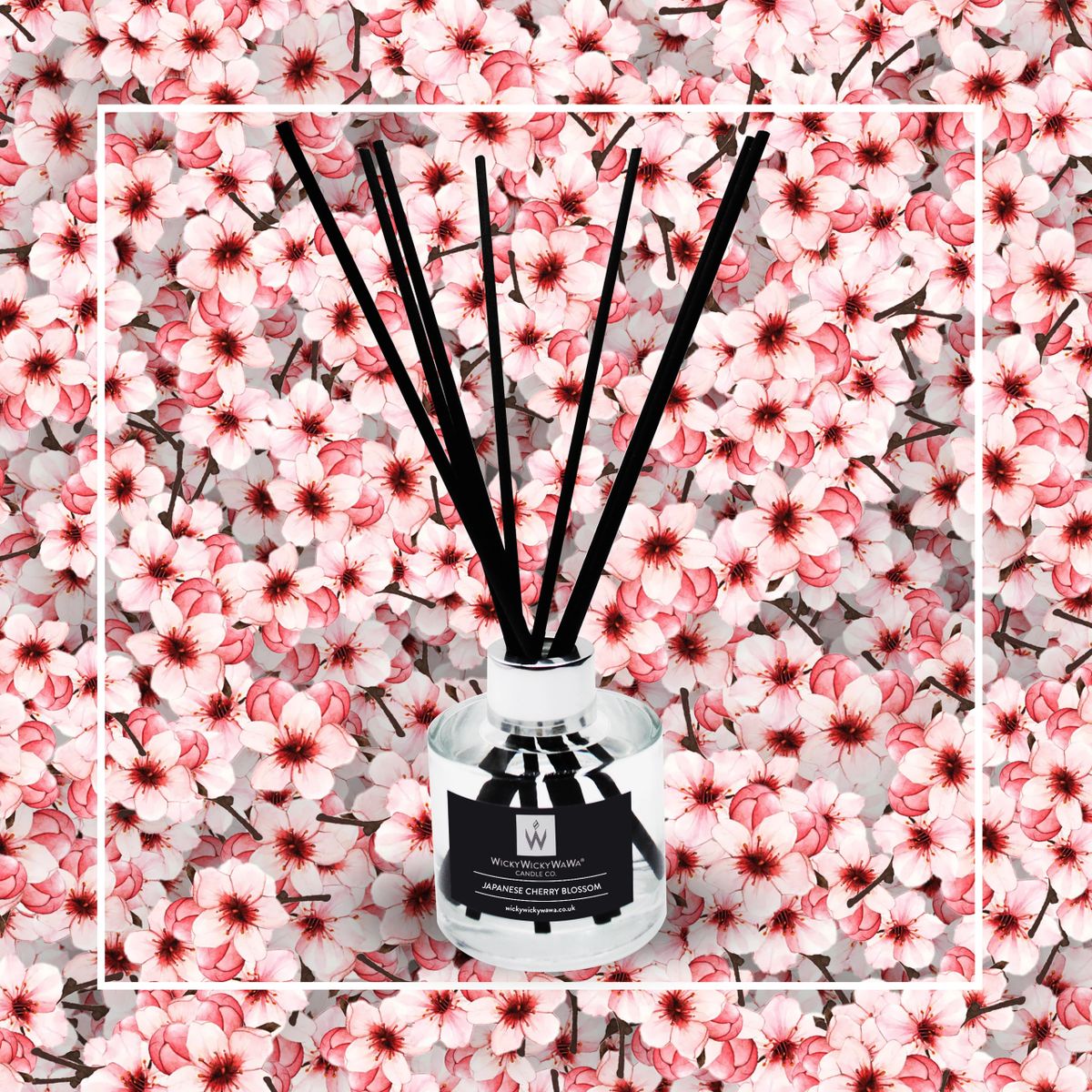 Japanese Cherry Blossom - Highly Scented 100ml/200ml Reed Diffuser or ...