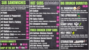 Atomic Cow - Ice Cream, Burgers and Fries, Sub Sandwiches