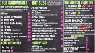 Atomic Cow - Ice Cream, Burgers and Fries, Sub Sandwiches