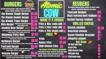 Atomic Cow - Ice Cream, Burgers and Fries, Sub Sandwiches
