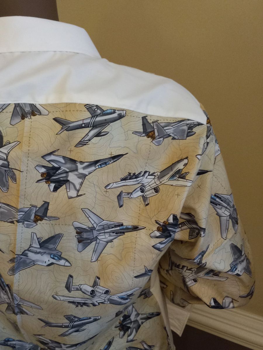 Fighter Jets Allover Tan