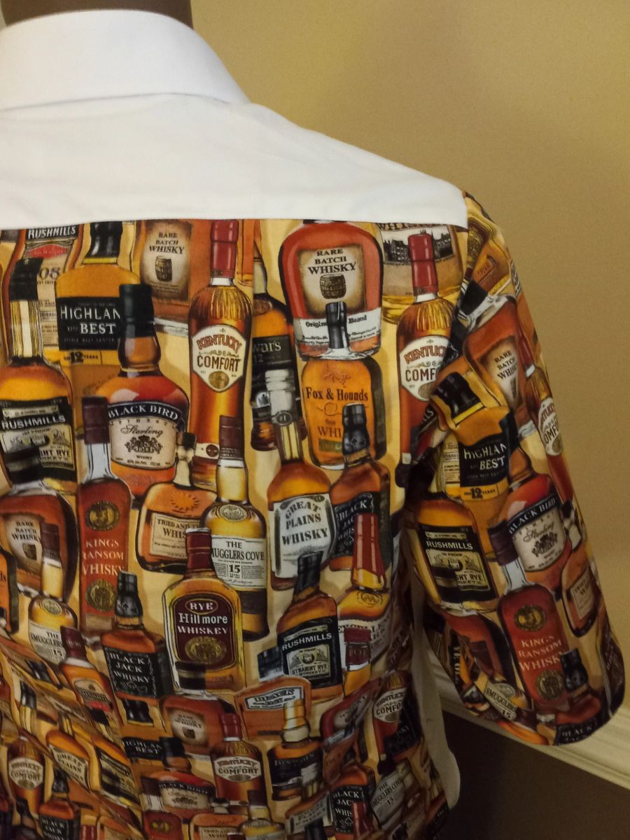 One bourbon, One Scotch Tuxedo Shirt