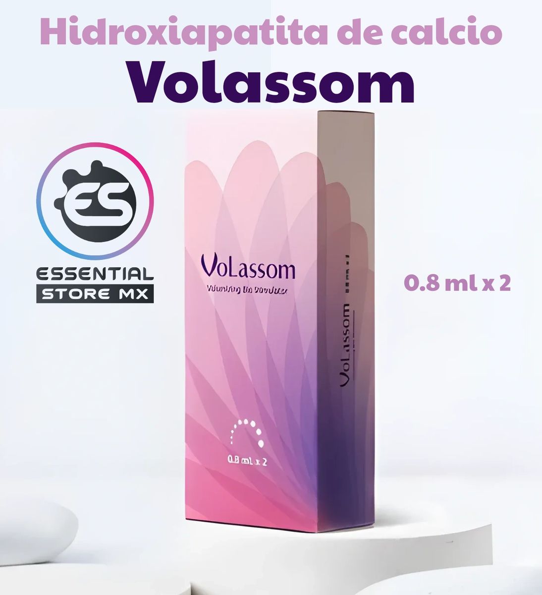 Hidroxiapatita de calcio VOLASSOM 0.8 x 2