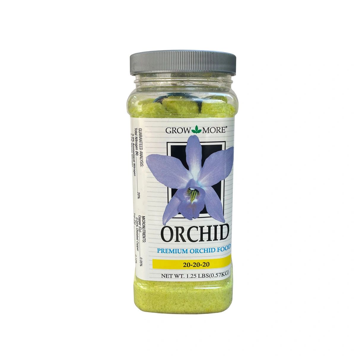 Grow More Premium Orchid Food Yellow 20-20-20 (0.57KG)