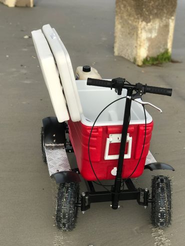 Motorized Coolers - Cooler Scooters