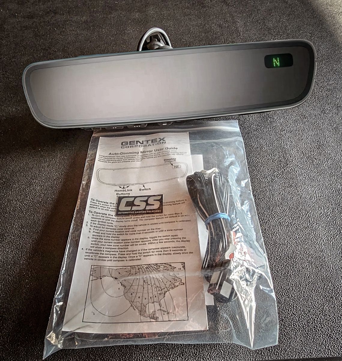 Gentex Genk85a Rear view mirror