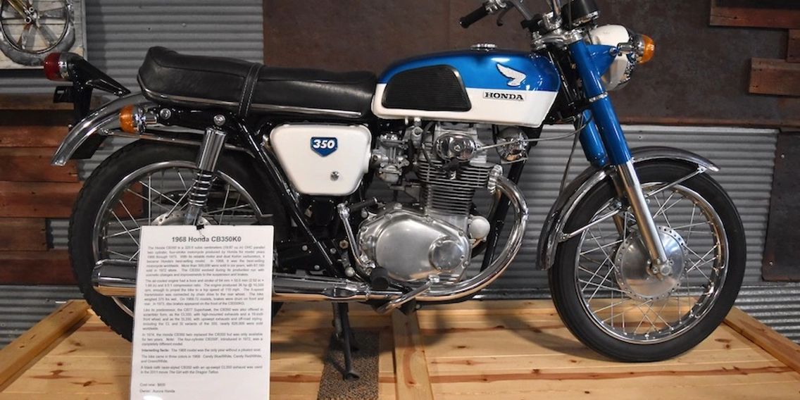 1968 Honda CB350 | St. Francis Motorcycle Museum