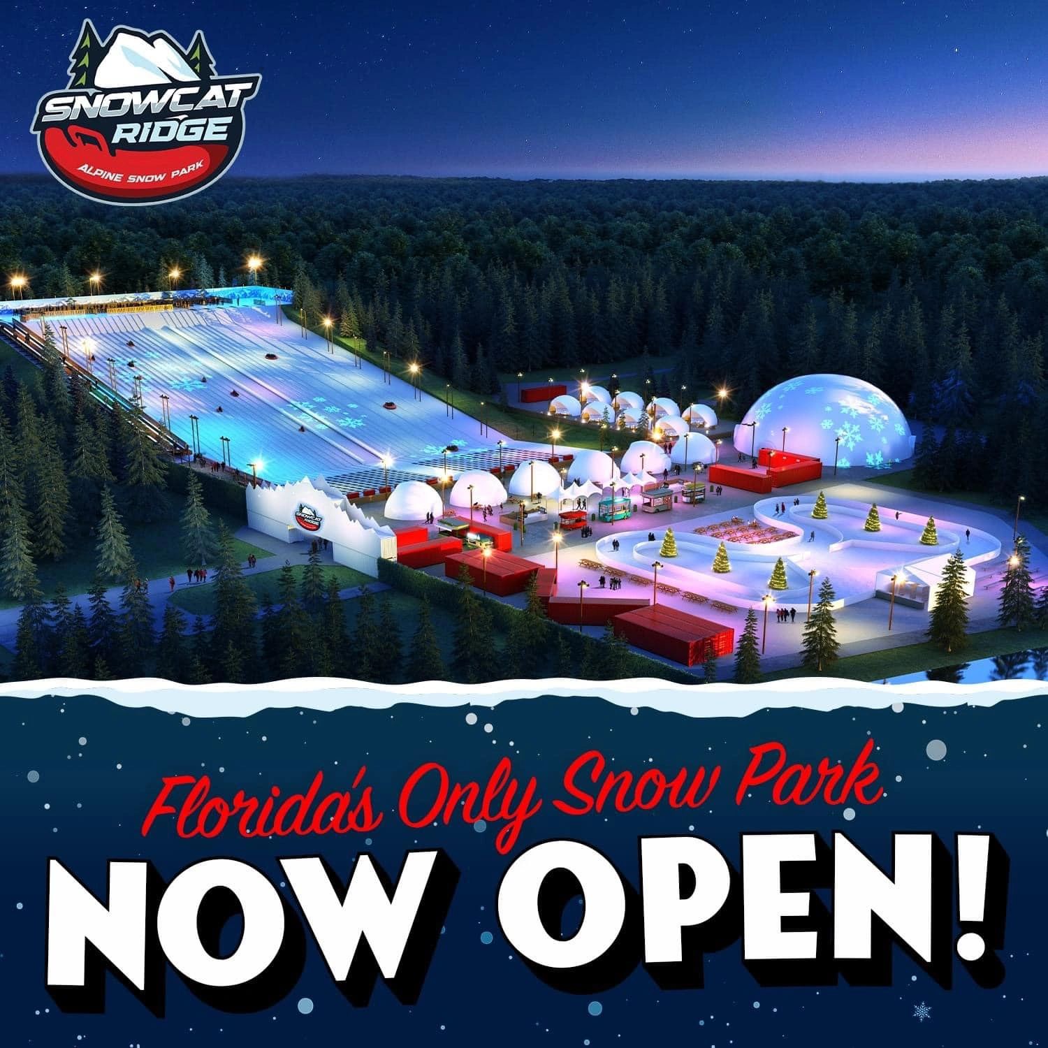 Santa is bringing Snow to Snowcat Ridge Artic Park