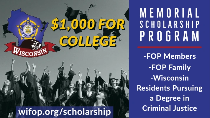 WI FOP Announces 2023 Scholarship Recipients