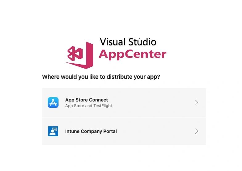 Publish mobile LOB apps (iOS/Android) from VS AppCenter to Intune