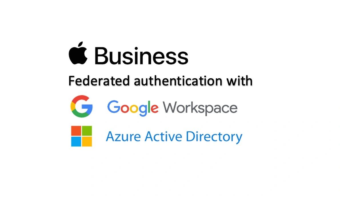 Enable Federated authentication in Apple Business Manager (ABM)