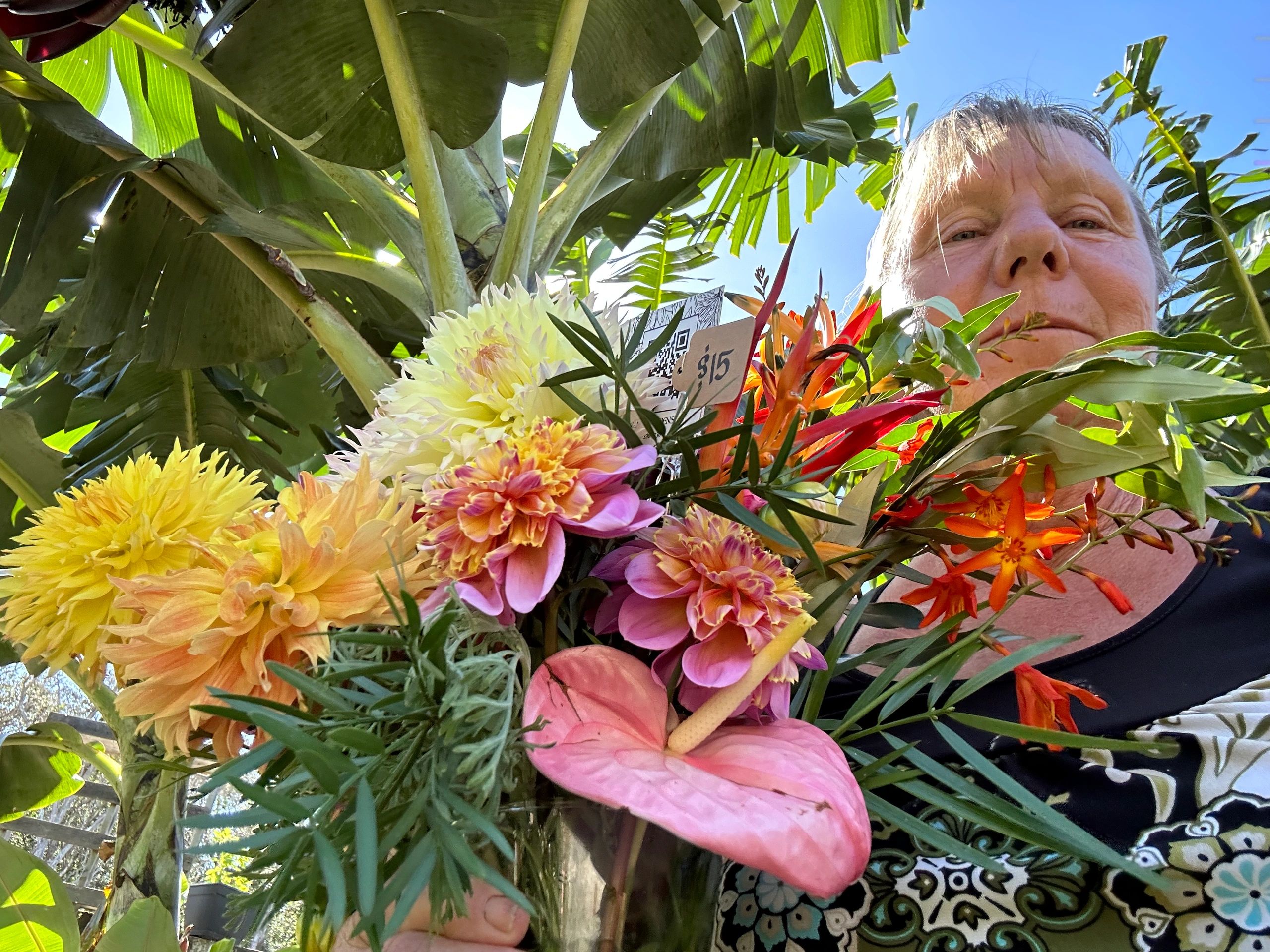 Bouquet, Orchid, U Pick Flowers - Nanea Gardens - Naalehu, Hawaii