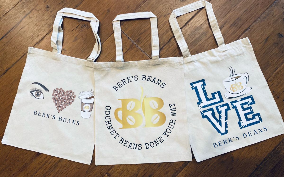 Berk's Beans Canvas Tote Bag