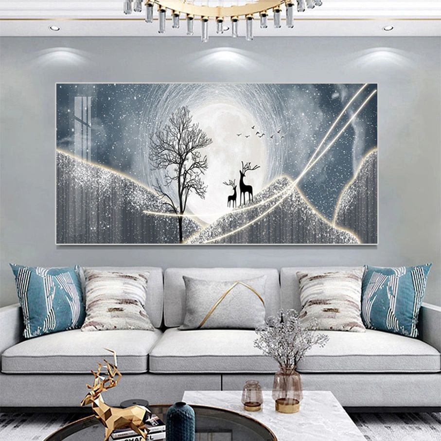 Crystal Porcelain Wall Art