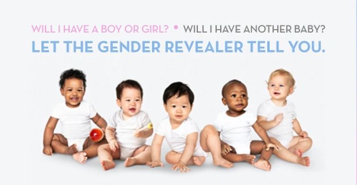 Gender Revealer - Baby Gender Prediction Test, Boy or Girl, Old Wives Tale