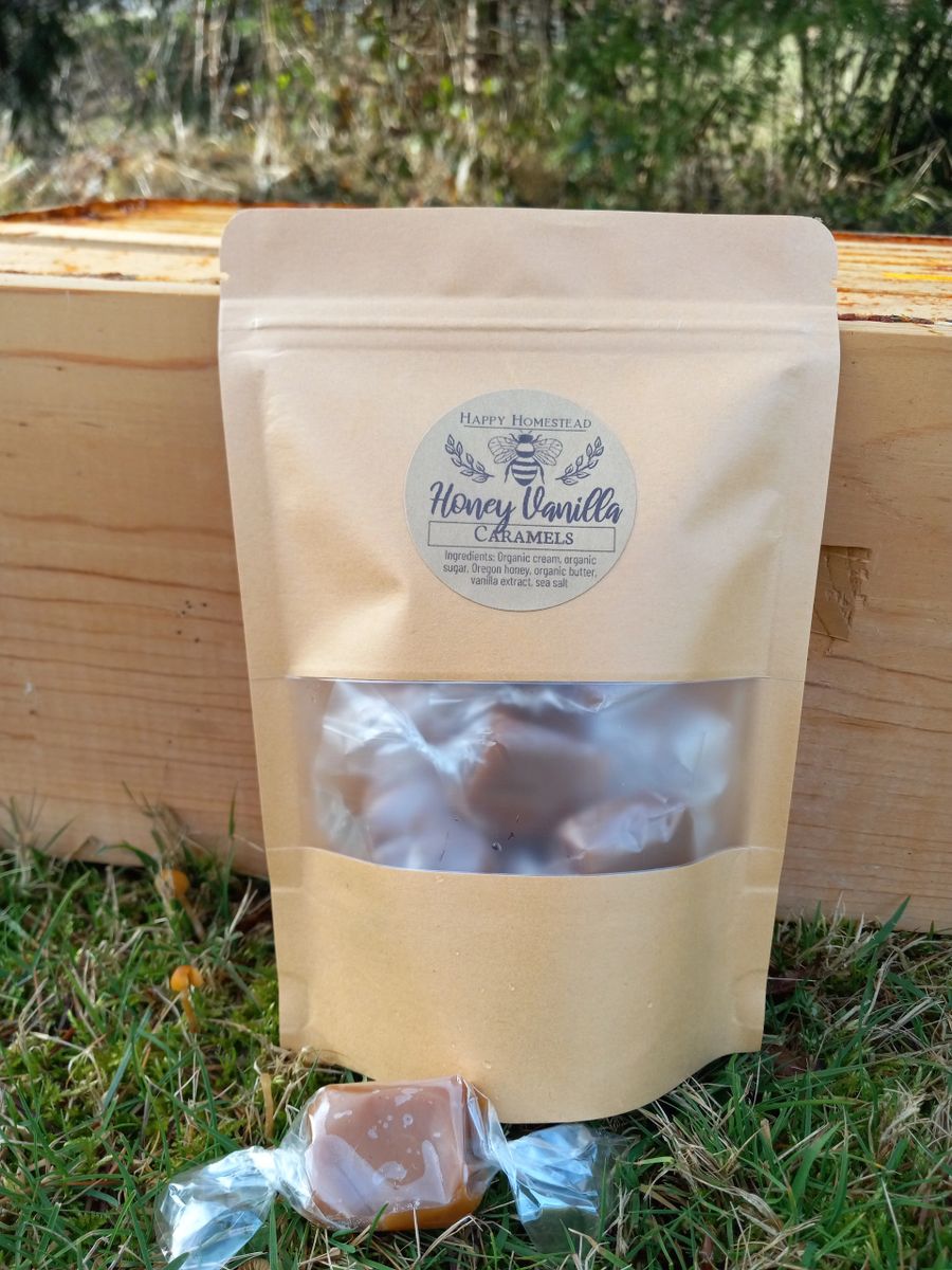 Organic Honey Vanilla Caramels