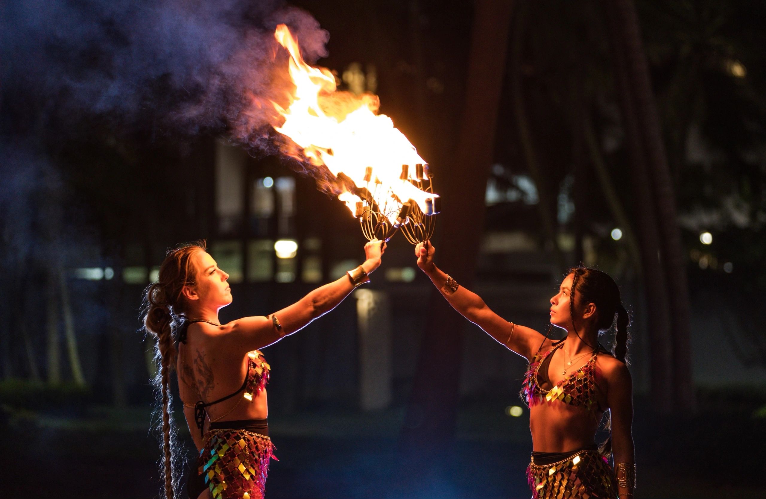 Fire Dancers Miami