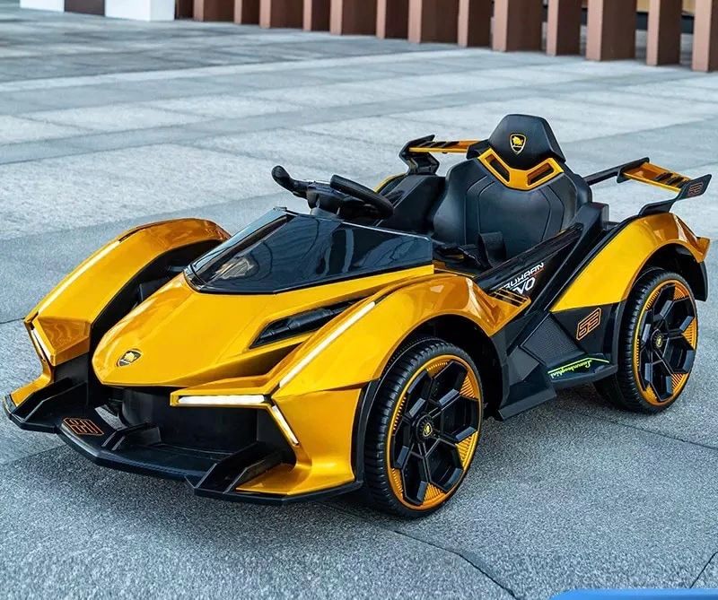 FOR HIRE ONLY: 12Volts Gold Luxury Sports Car 4WD - EVA Wheels W ...