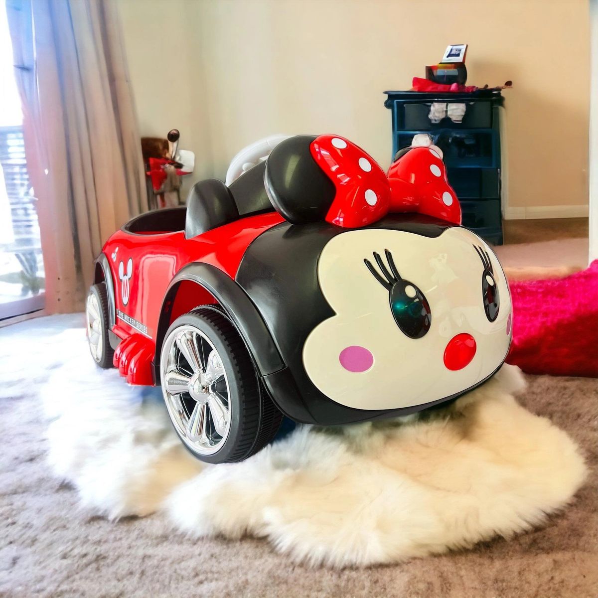 6V Red Mini Toddlers Ride-On Kids Car w/ Parental Remote Control