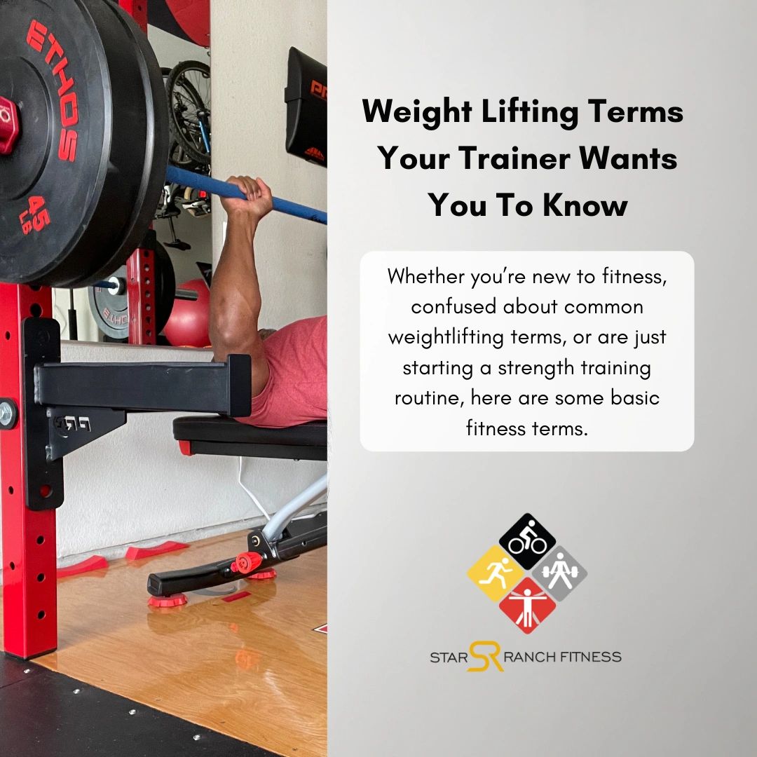 Common Weight Lifting Terms Defined