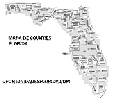 Mapa De Florida - OPORTUNIDADES FLORIDA | OPORTUNIDADES FLORIDA