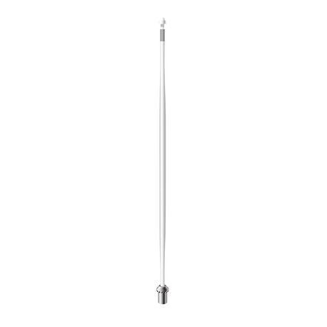 5 Ft. Flag Stick White Color (9) to a Case
