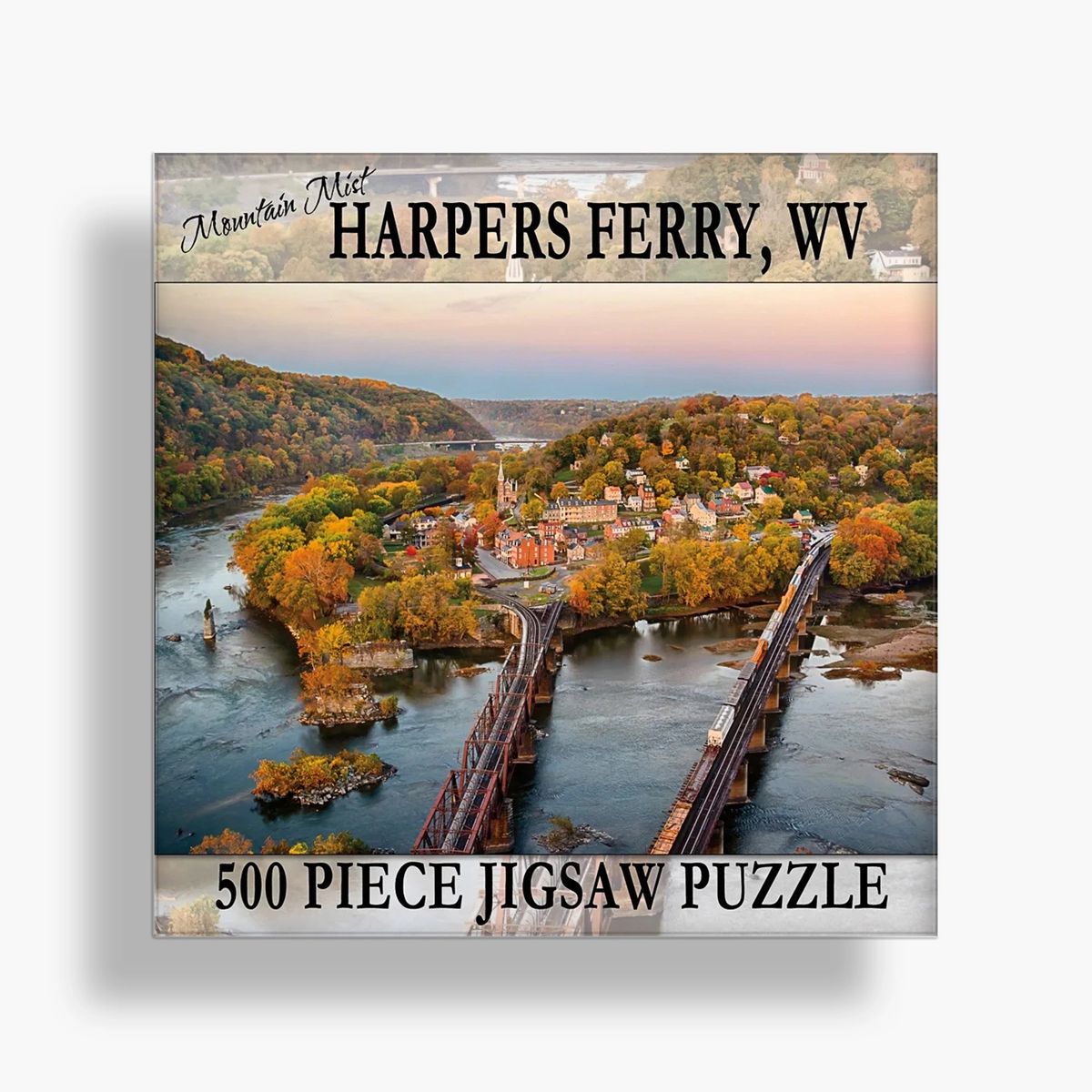500 Piece Harpers Ferry Jigsaw Puzzle