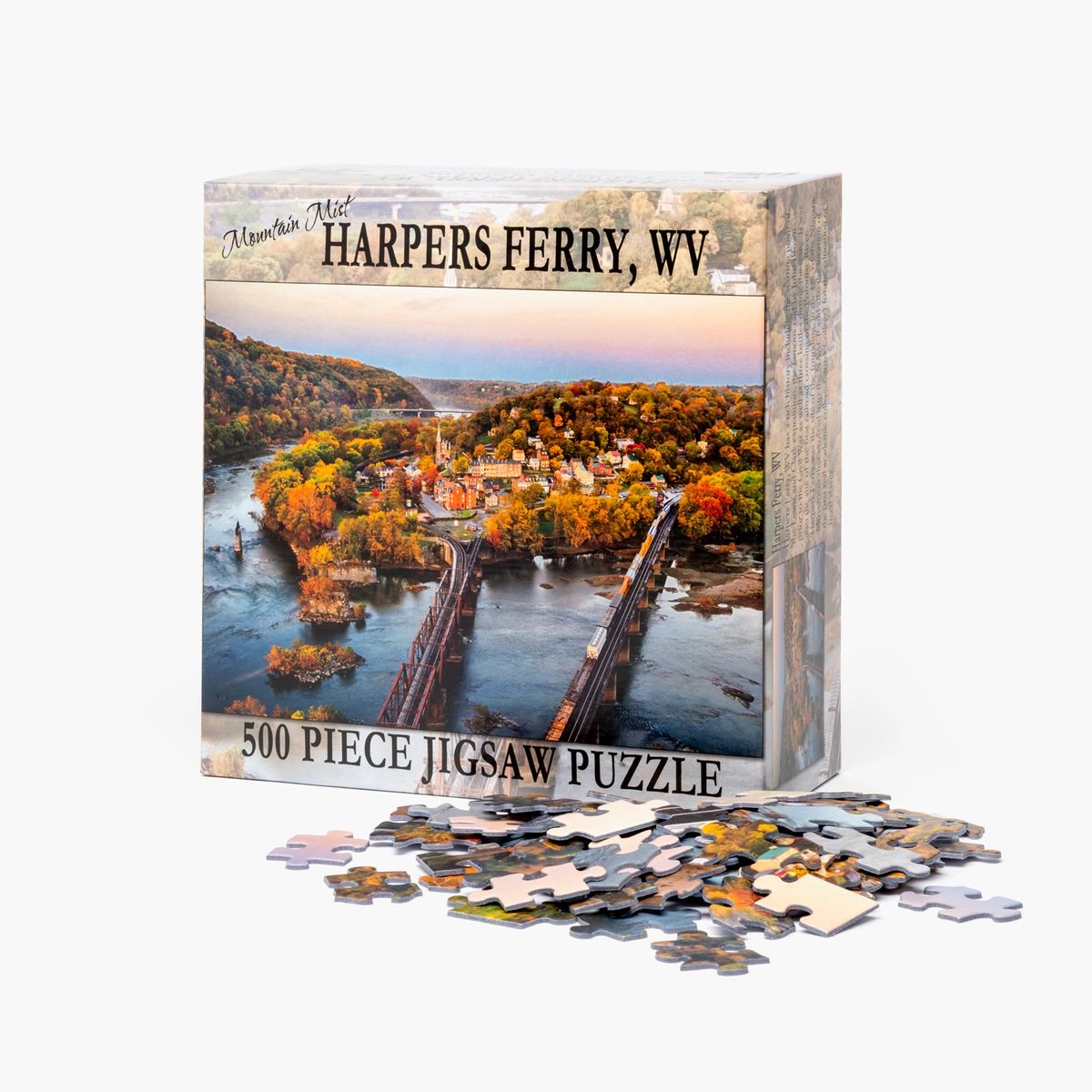 500 Piece Harpers Ferry Jigsaw Puzzle