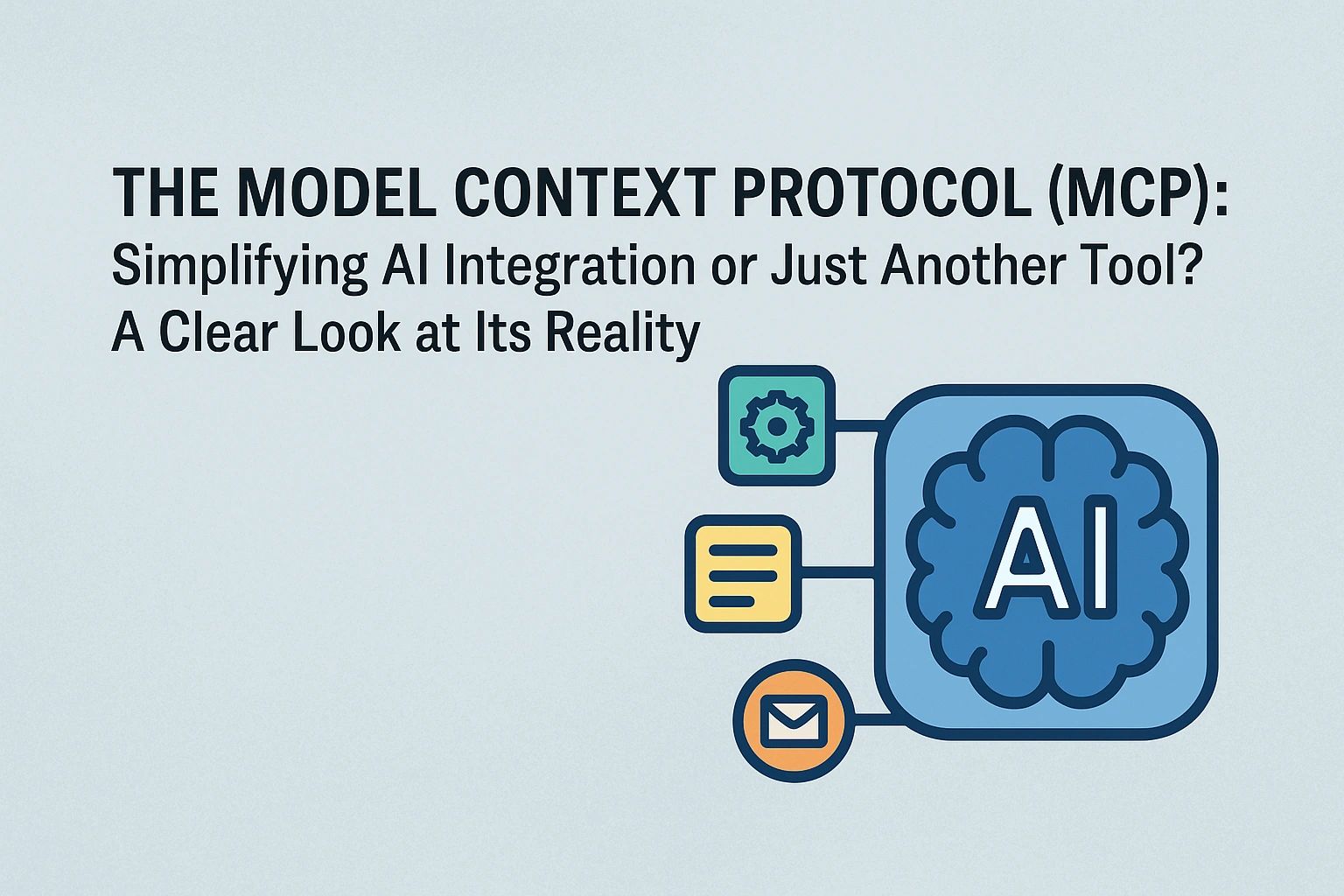 Making AI Plug-and-Play? Real look at the Model Context Protocol