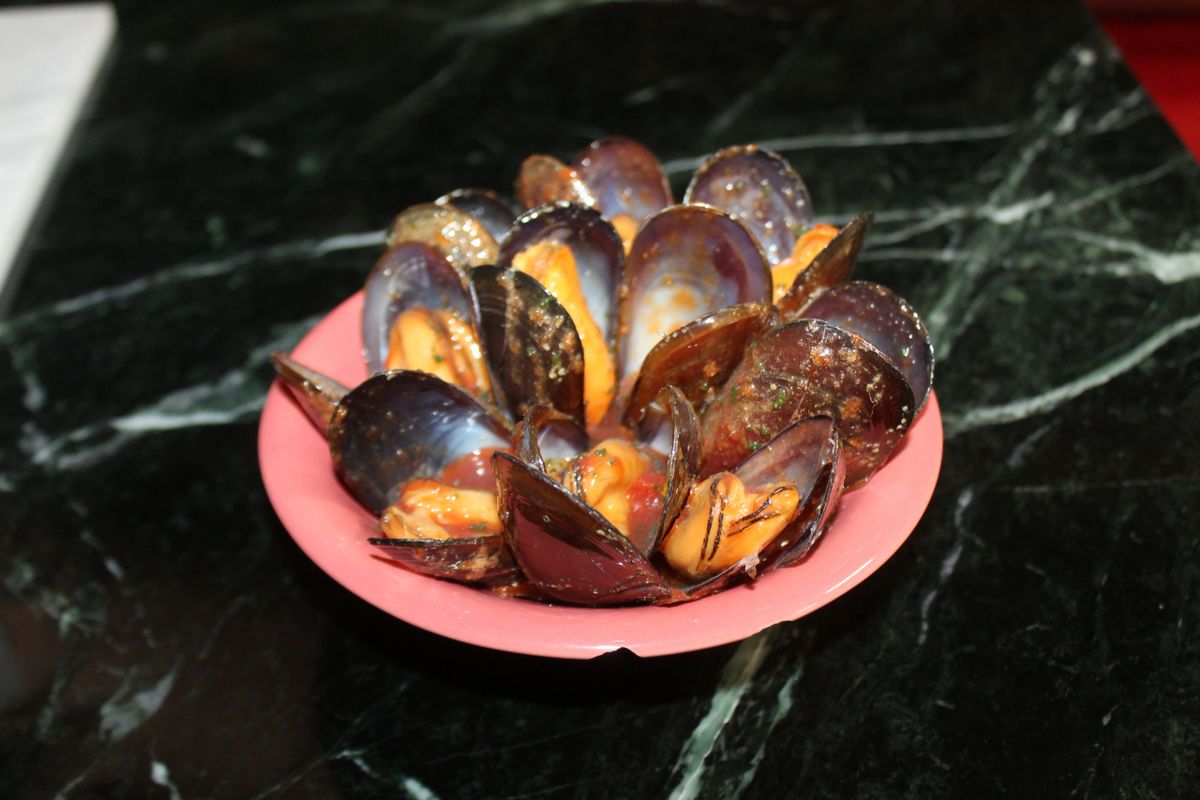 Fake Mussels In Bowl