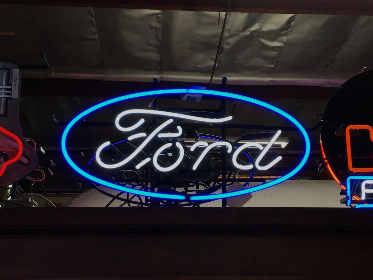 Ford neon sign