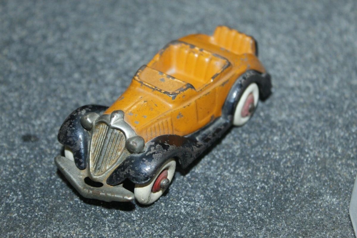 1930's Hubley 2130 Terraplane Ford Phaeton Roadster Convertible Toy