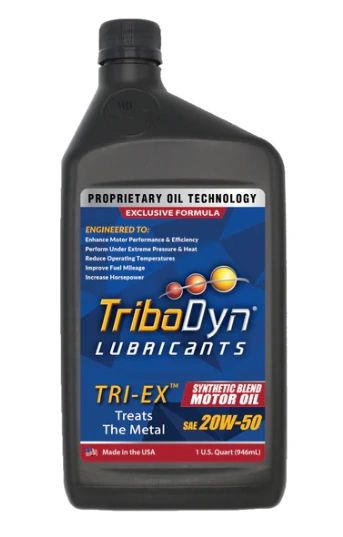 TRI-EX 20W-50 Synthetic Blend Motor Oil