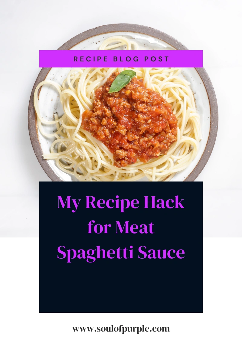 Recipe Hack: Meat Spaghetti Sauce