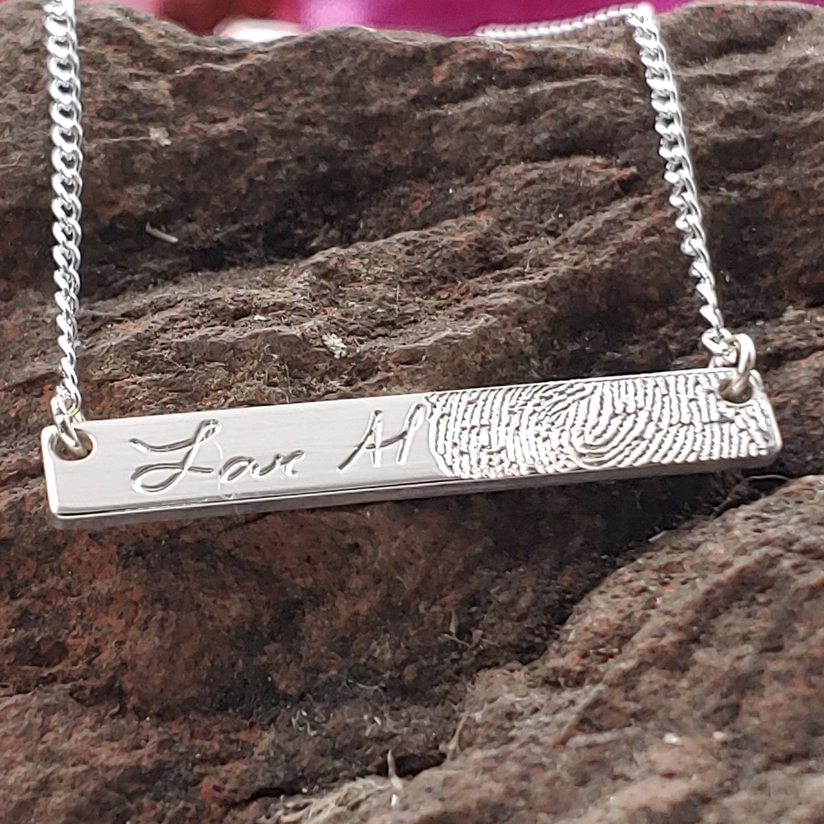 Horizontal Fingerprint Bar