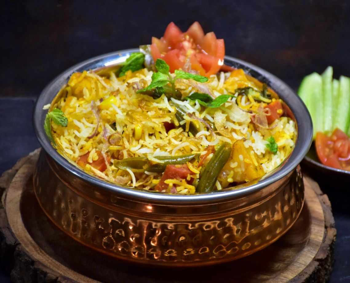 Goat Dum Biryani