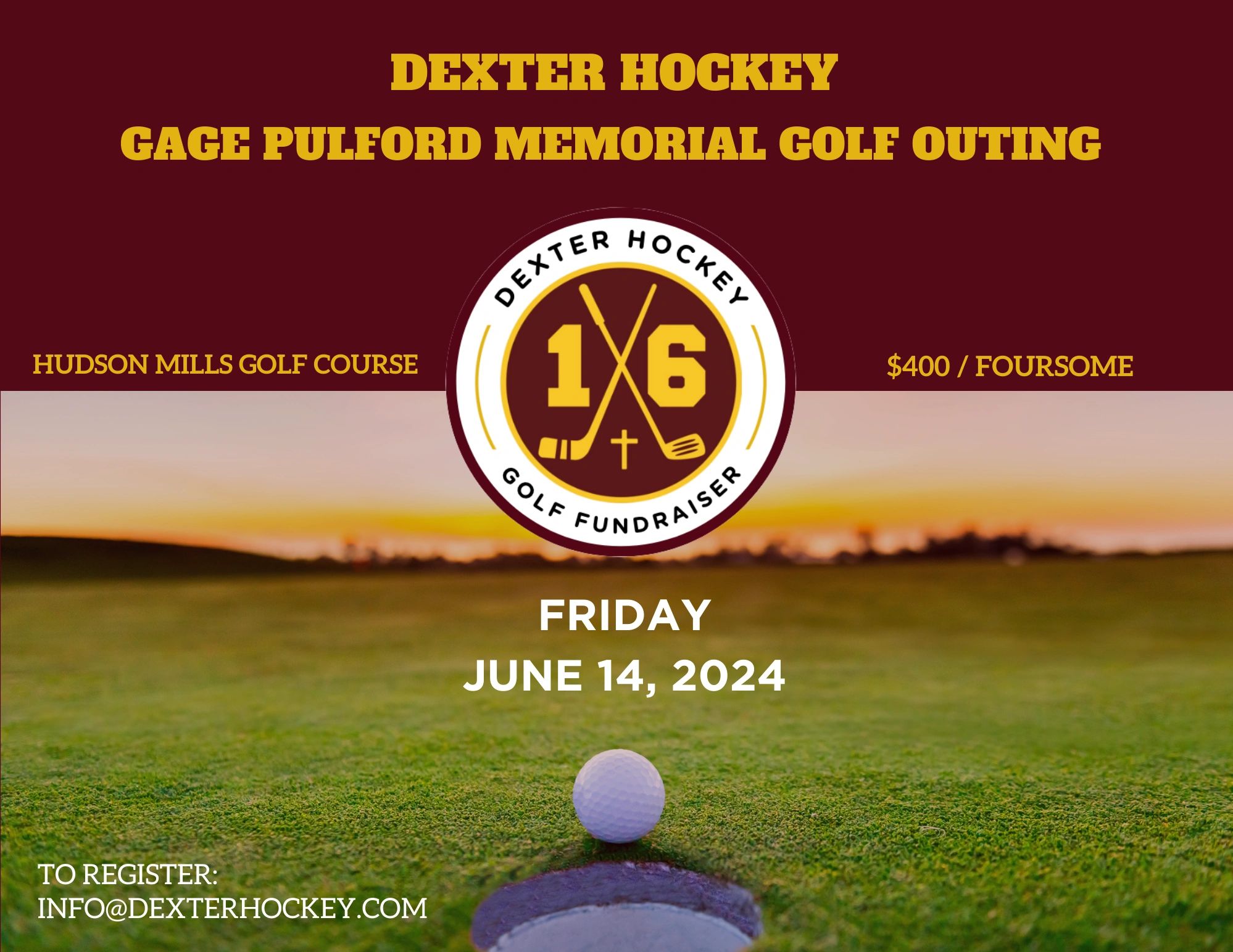 Golf Outing Fundraiser | Dexter Hockey