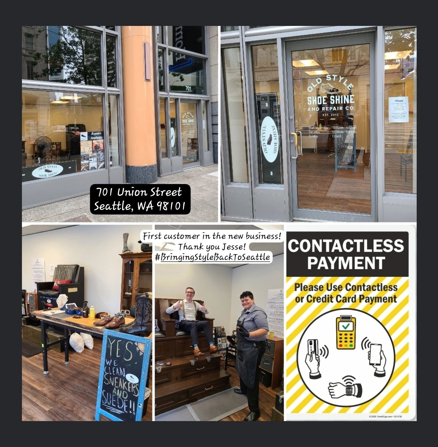 Old Style Shoe Shine-Repair Co