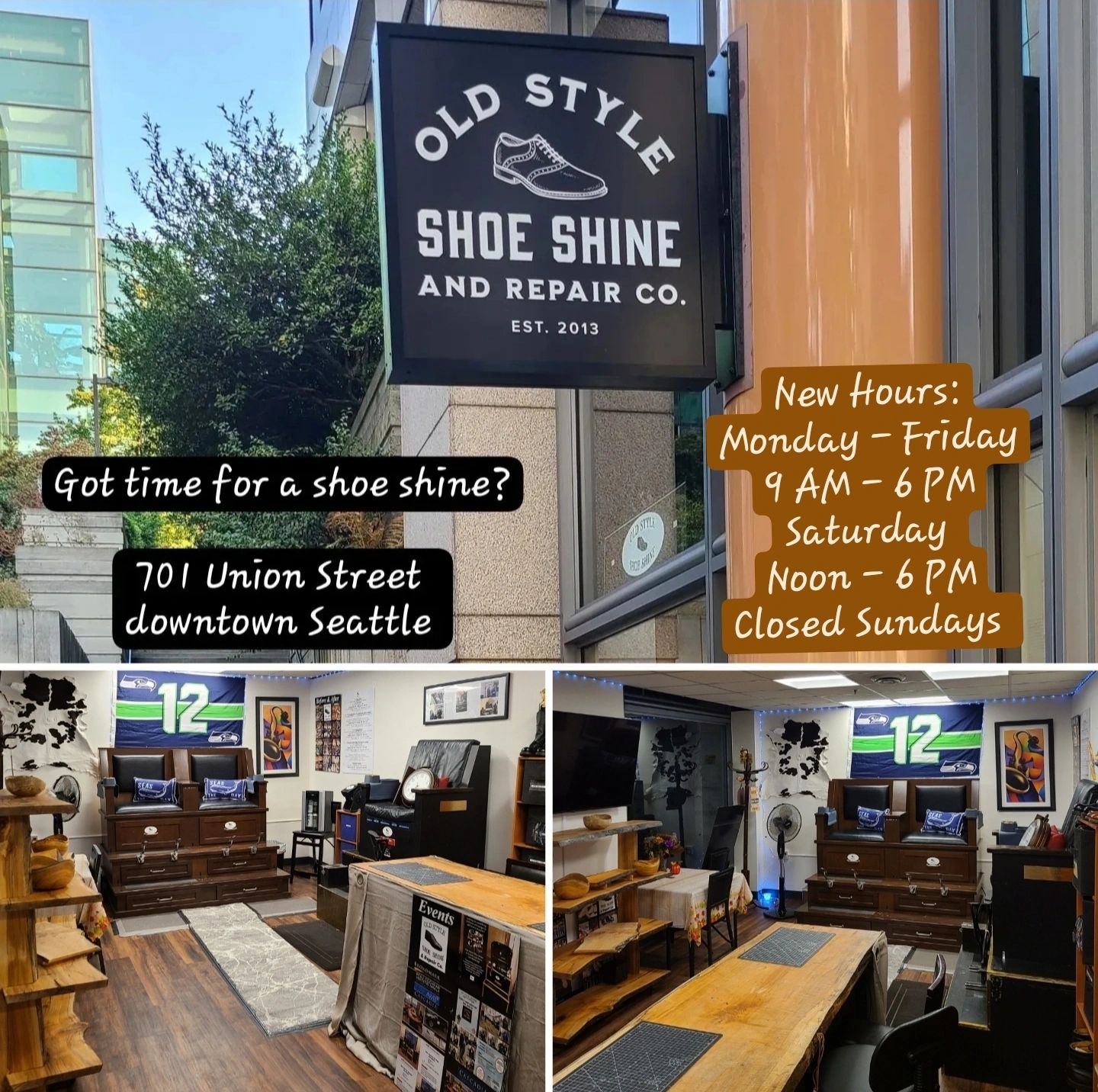 Old Style Shoe Shine-Repair Co