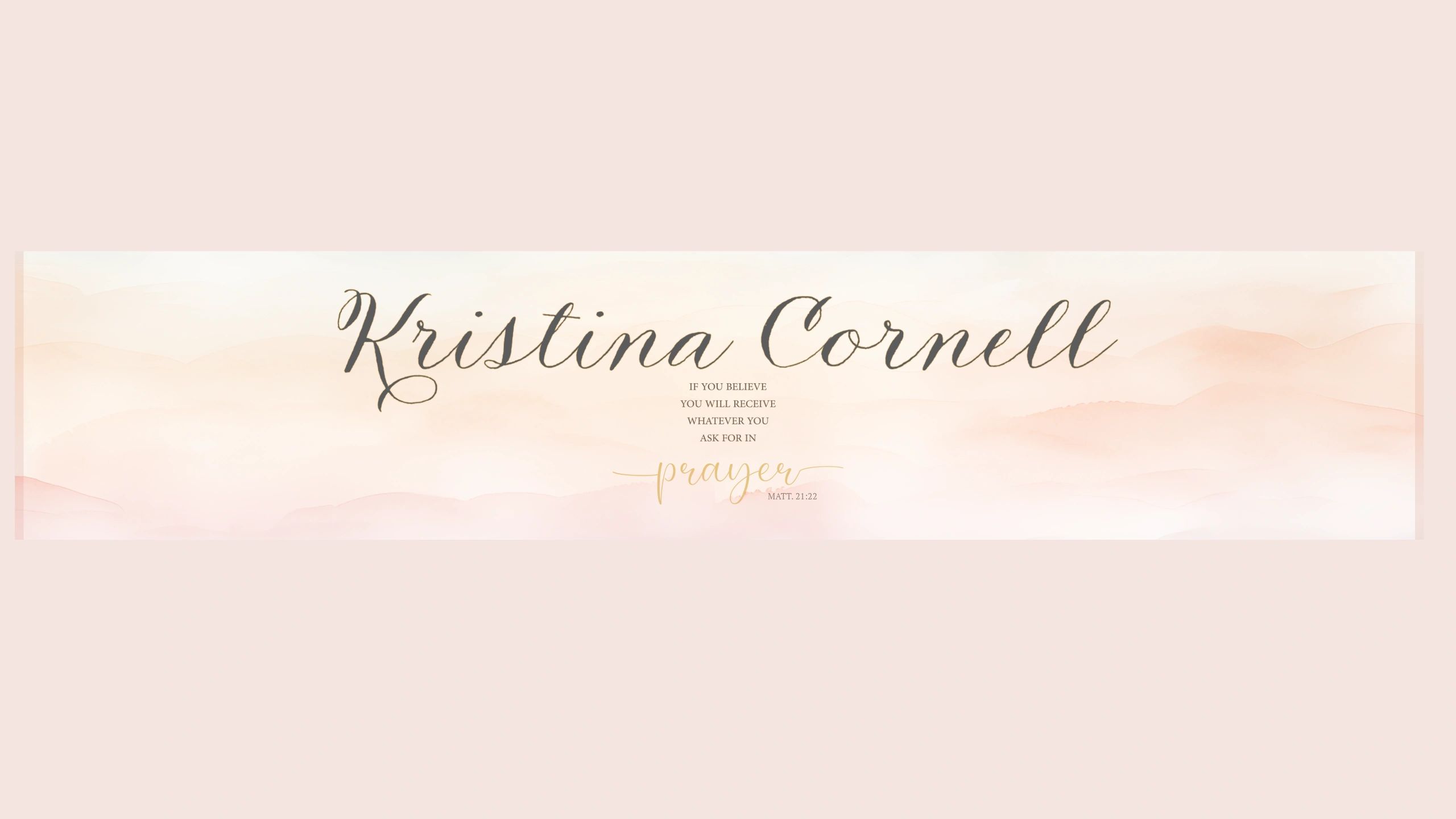Kristina Cornell - Home