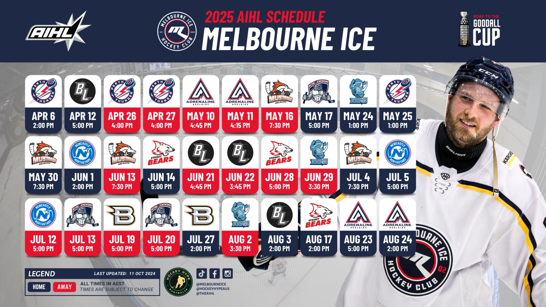 Melbourne Ice Hockey - Home