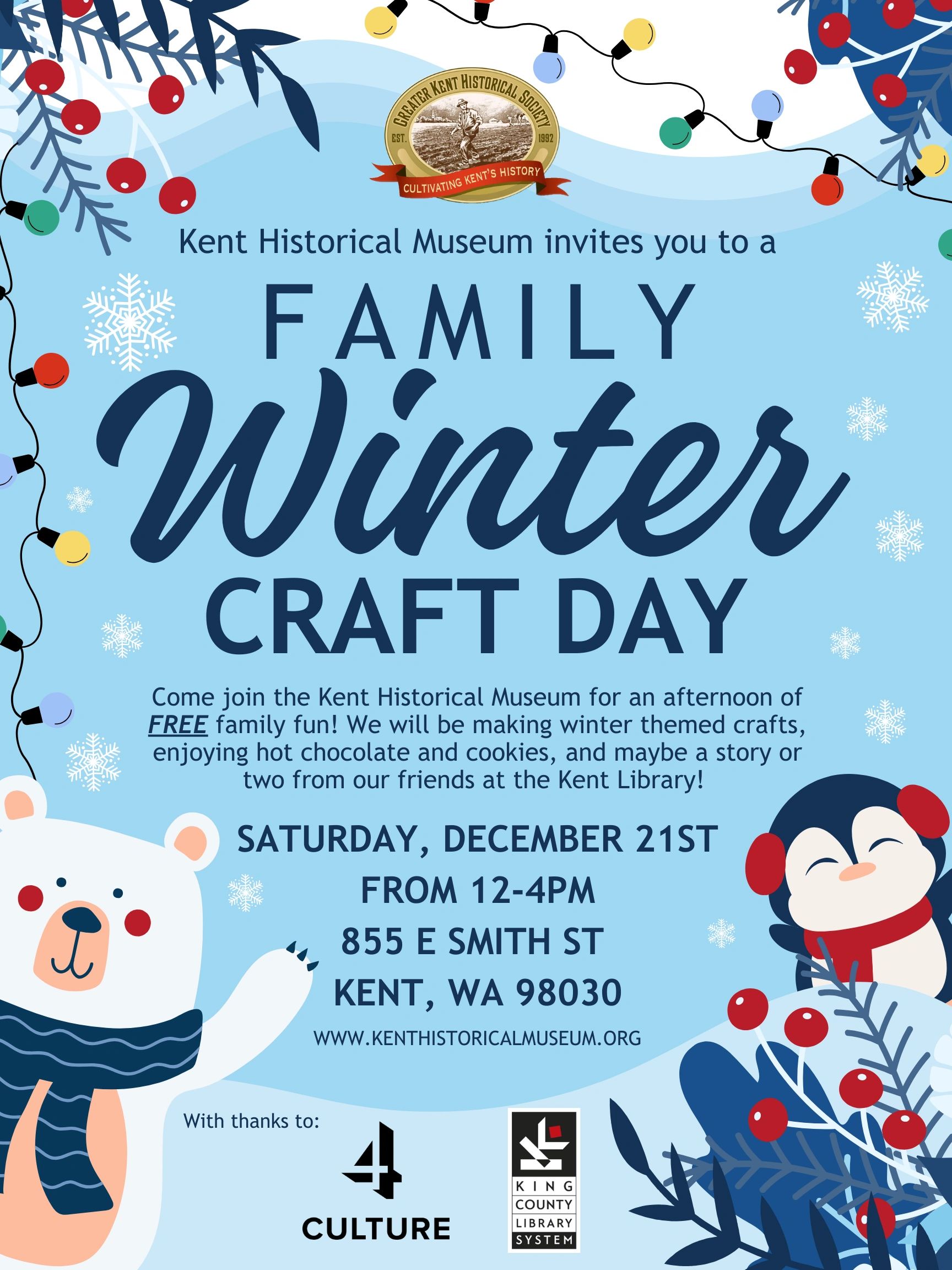 Family Winter Craft Day