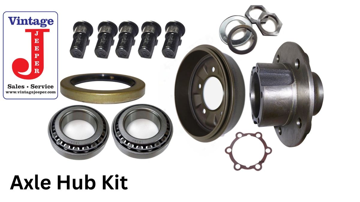 Front Axle Hub Kit , Dana 25 / Dana 27 / Dana 23