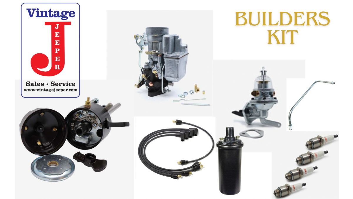 Carburetor , Distributor , Fuel Pump Kit MB , GPW ,CJ2A ,CJ3A