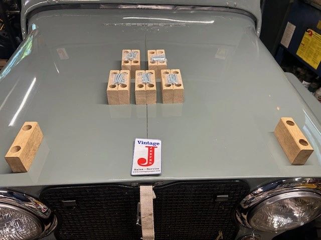 Hood Blocks, CJ2A ,CJ3A , M38